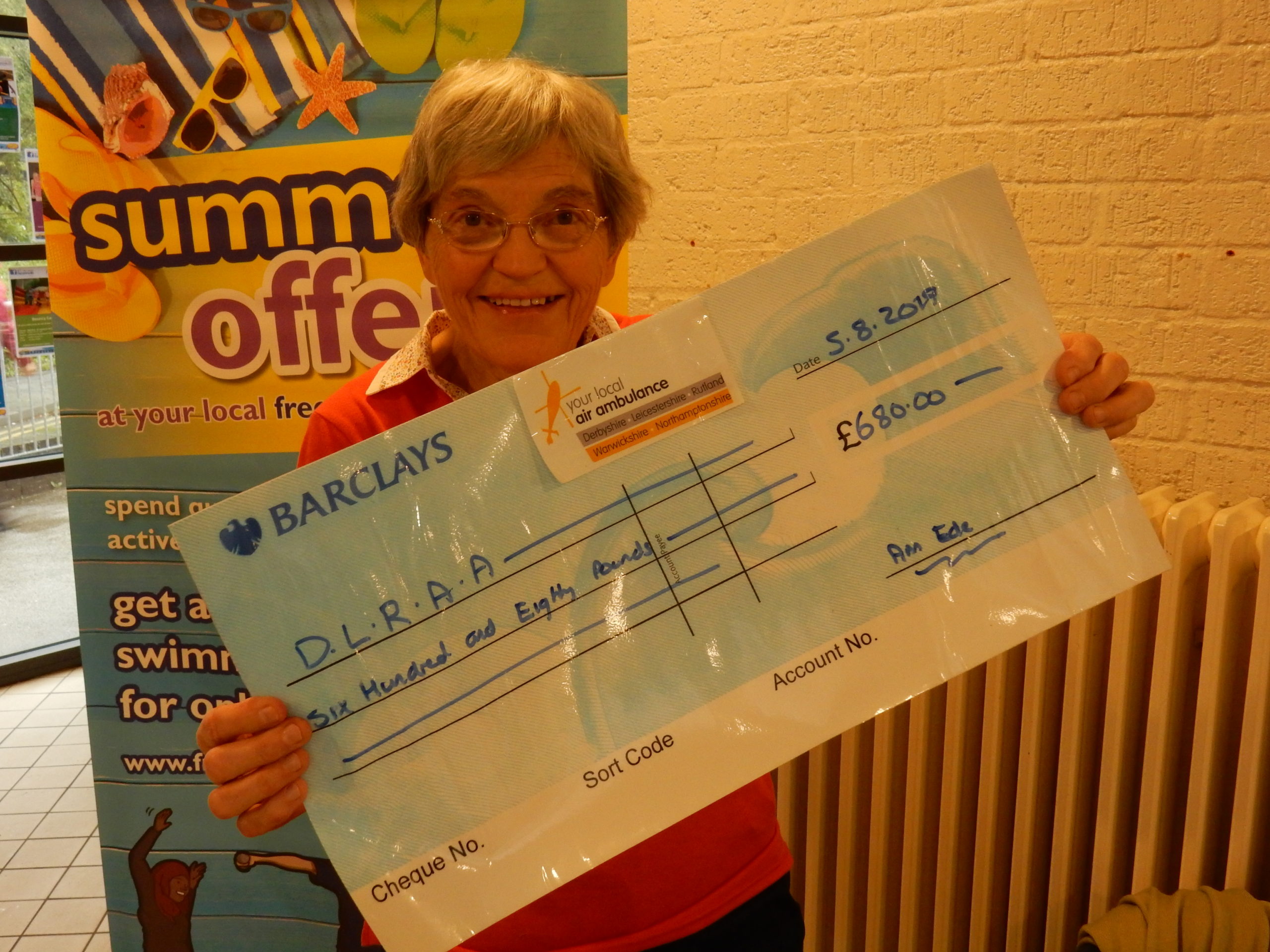 Ann Ede Raised Money from Birthday Fundraiser - The Air Ambulance Service