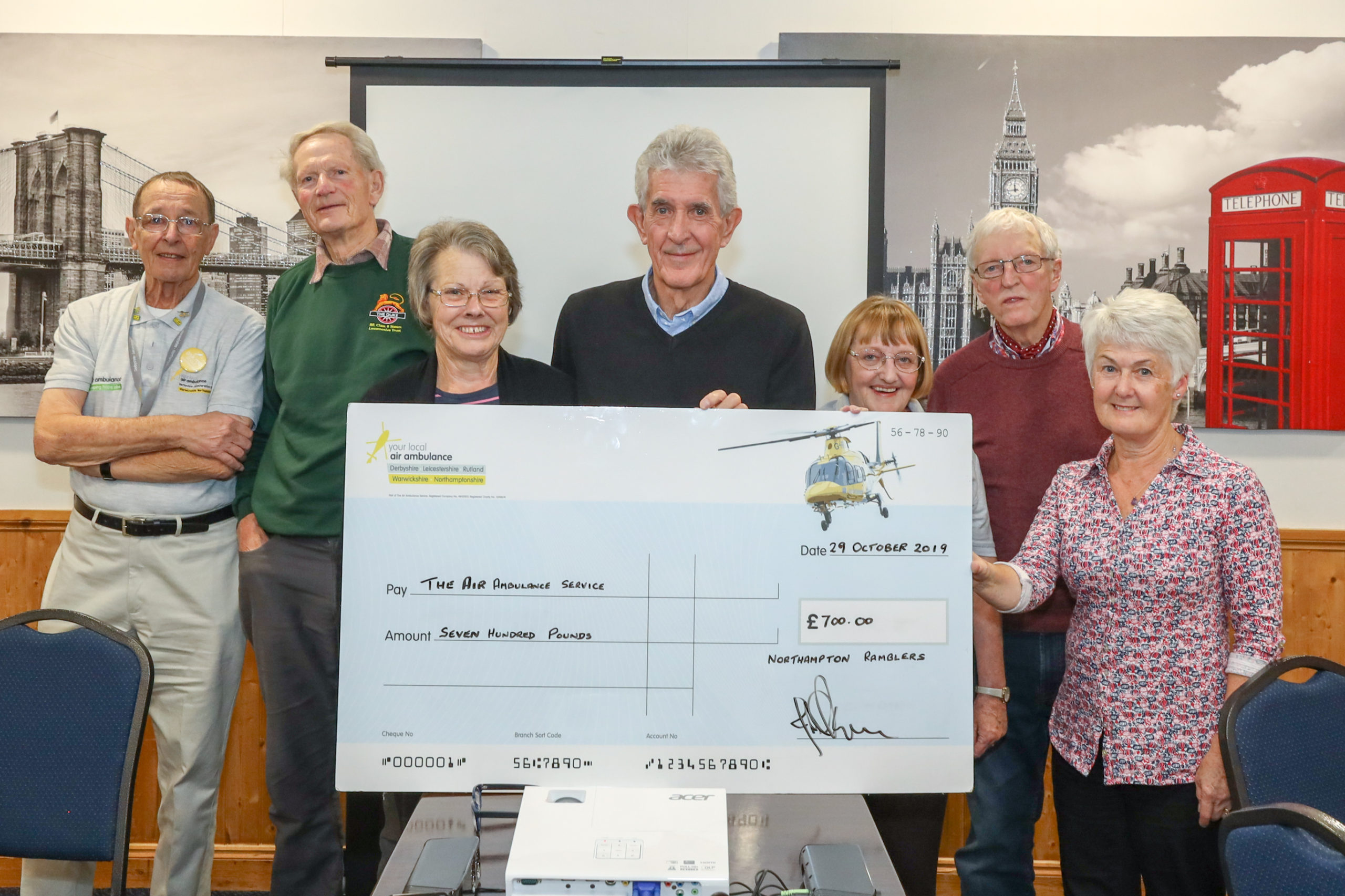 Northampton Ramblers - The Air Ambulance Service