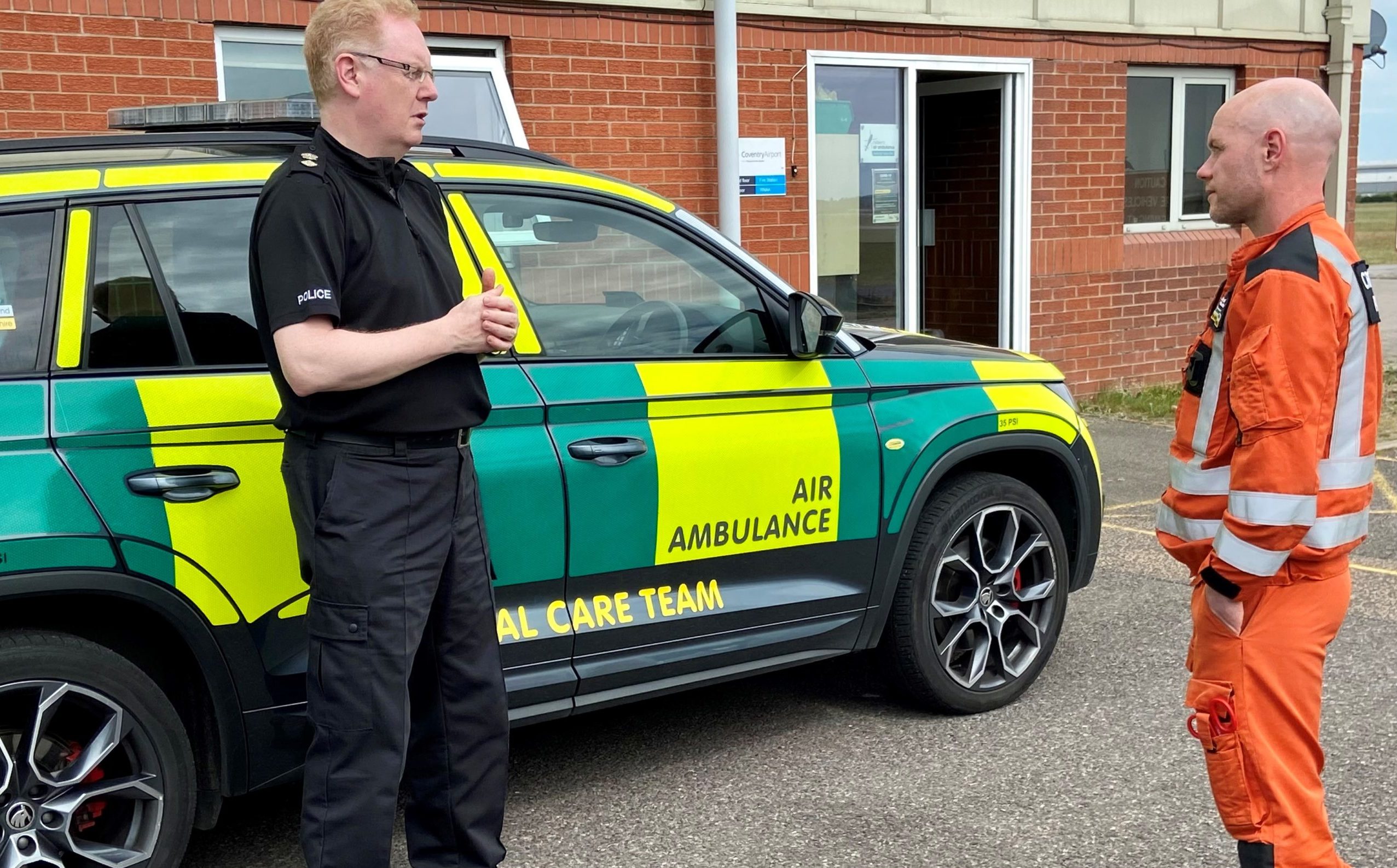 The Air Ambulance Service and West Midlands Police join forces to ...