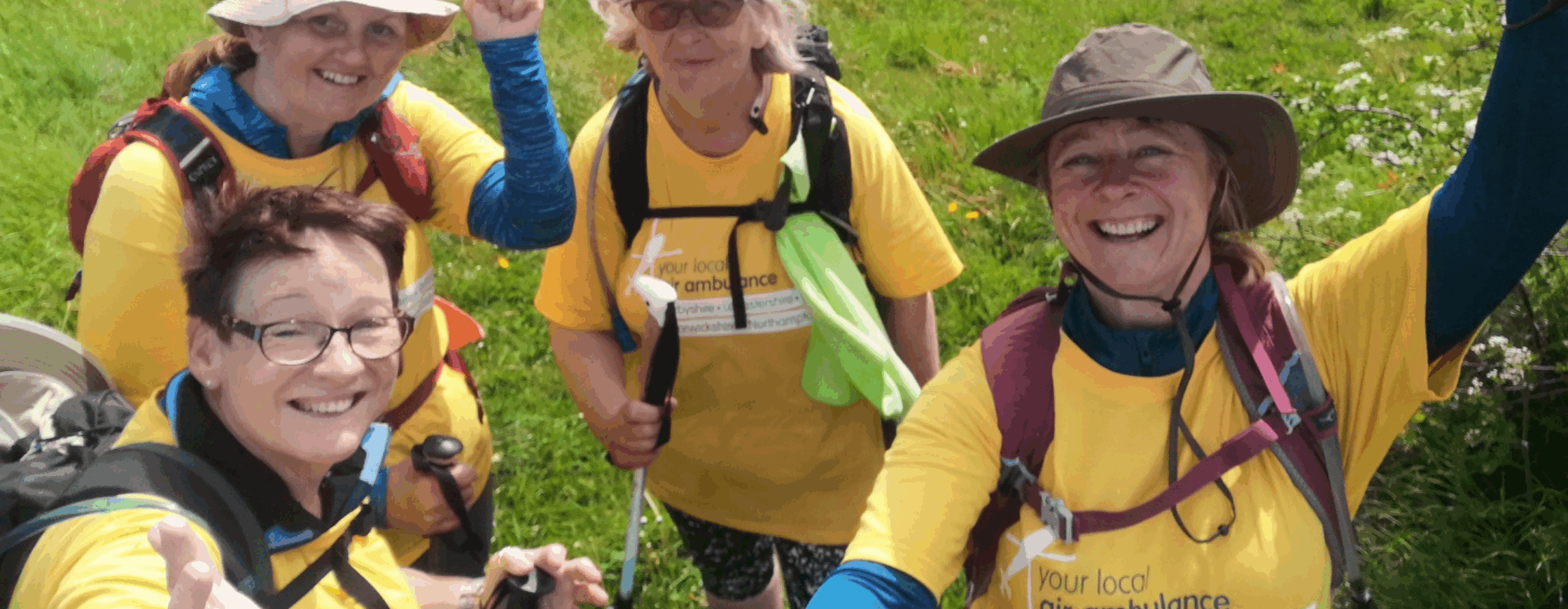 Determined friends complete Viking Way challenge for lifesaving charity ...