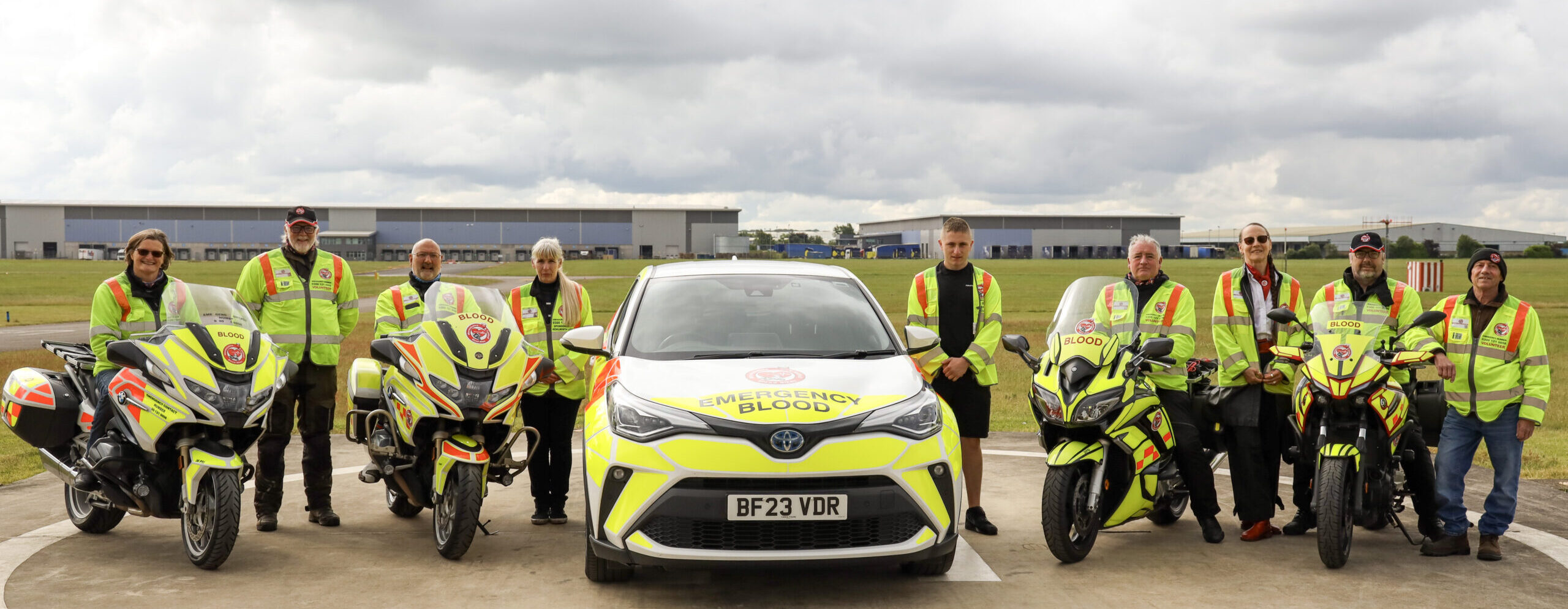 Warwickshire and Solihull Blood Bikes support charity’s lifesaving ...