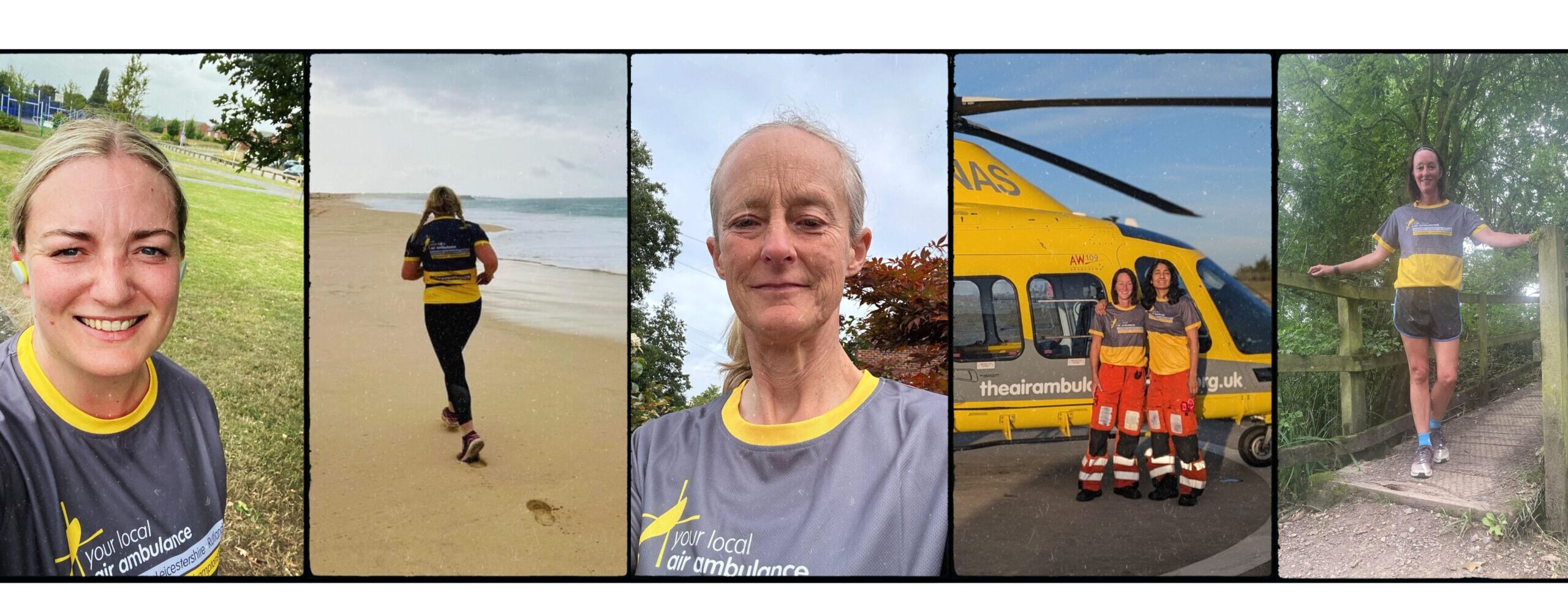 Female frontline air ambulance clinicians take on the Great North Run ...